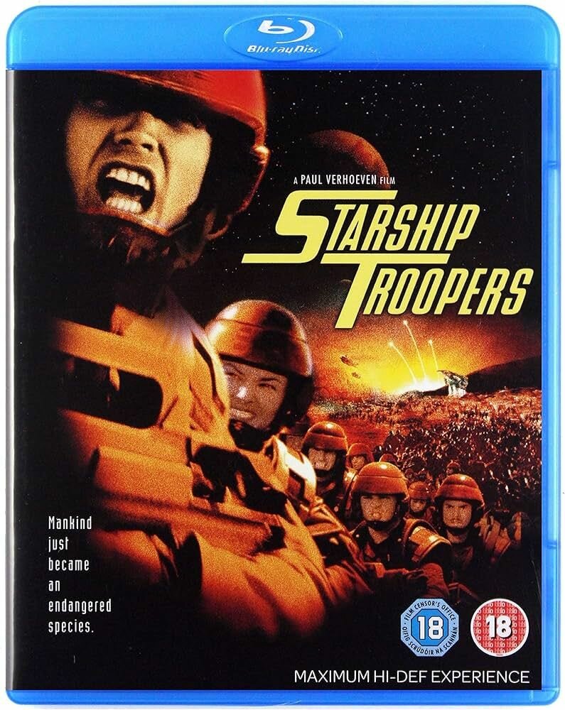 Звездный десант 1+2+3 трилогия Blu-ray (блю-рей)