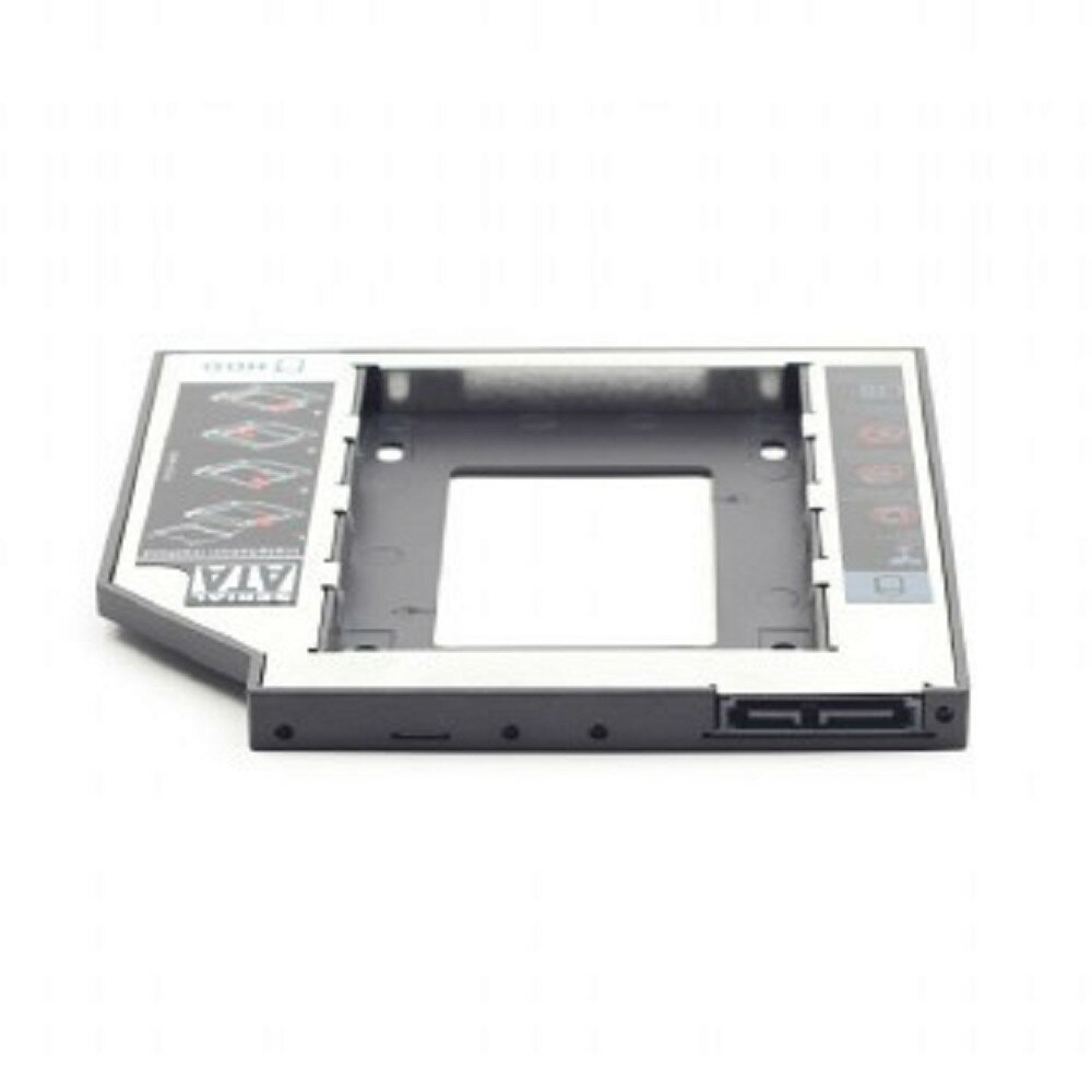 Gembird Контейнер для HDD MF-95-02 Низкопрофильный адаптер для 2.5-дюймового накопителя в отсек 5.25 дюйма, 12 мм