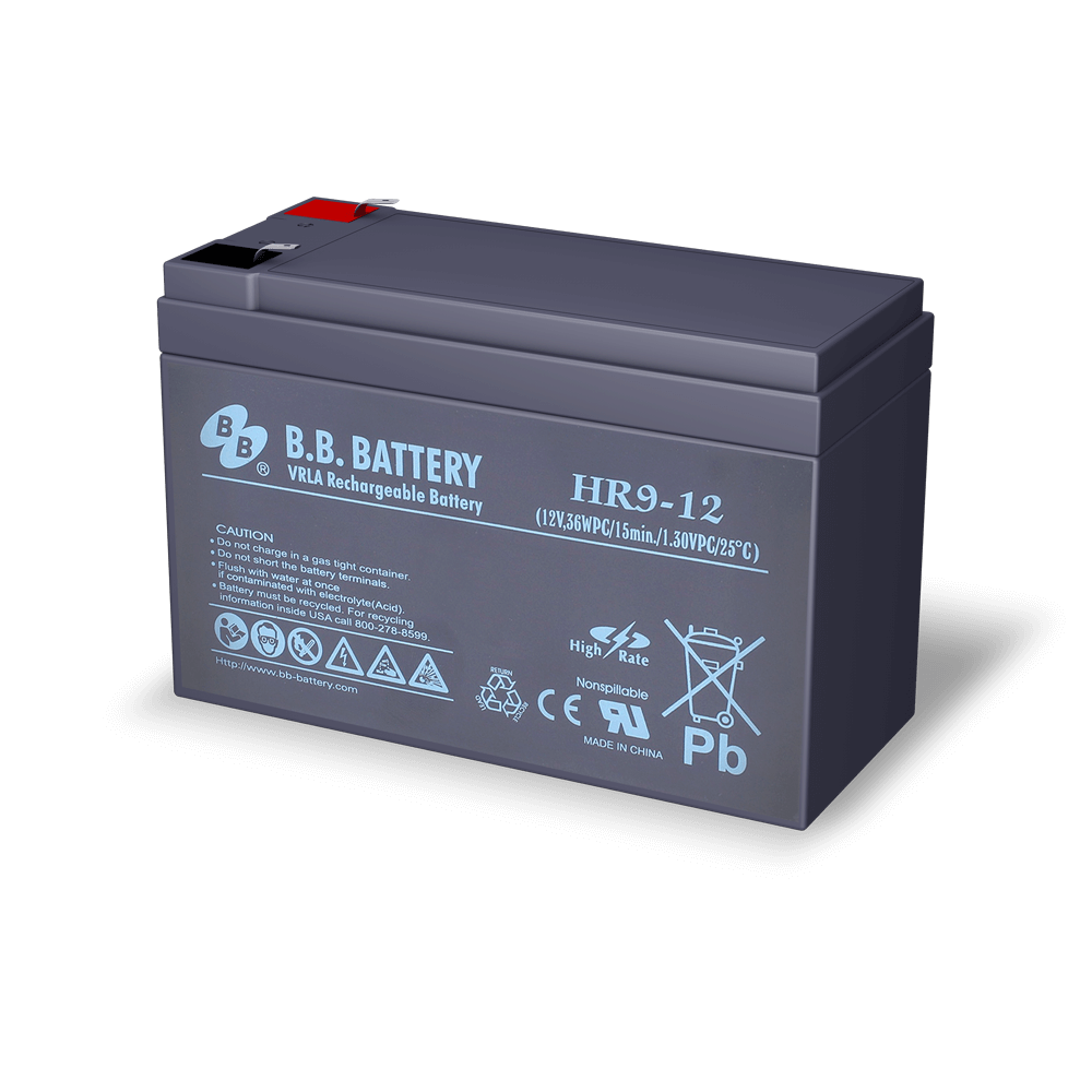 Аккумулятор BB Battery HR9-12 (12V / 9Ah)