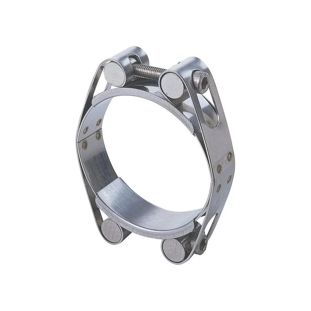 TITAN LOCK 2-болтовый силовой хомут (60-70 мм), нержав. сталь, TL60-70DRCSS