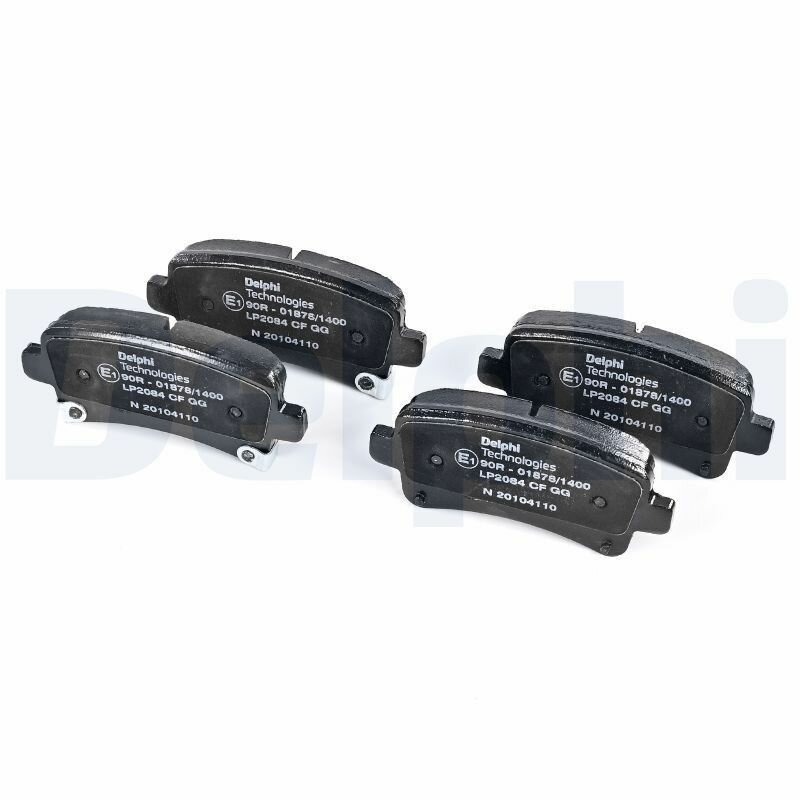 Колодки тормозные дисковые задние DELPHI LP2084 для а/м Chevrolet, Opel, Saab