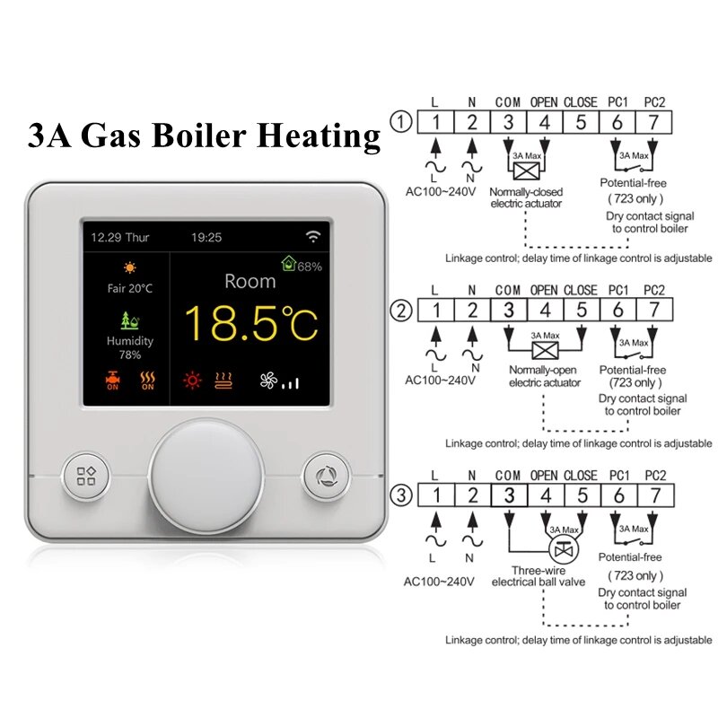 Умный термостат EZAIOT 3A Boiler