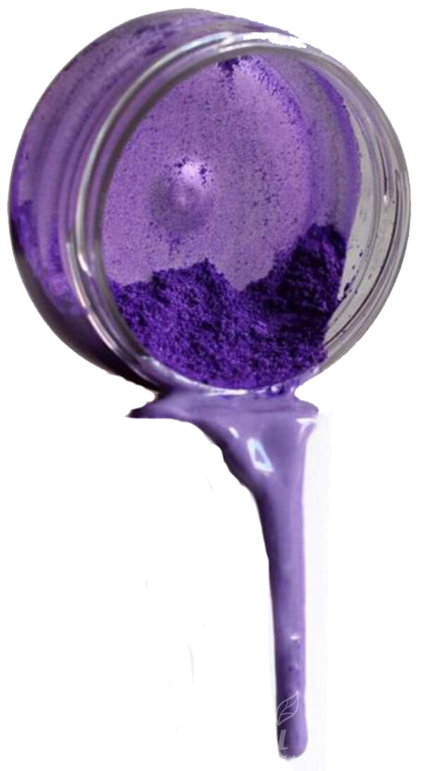 Краситель перл. сухой кандурин Фиалка плотный Glican Art of paints, 10 гр. (Набор из 2 шт.)