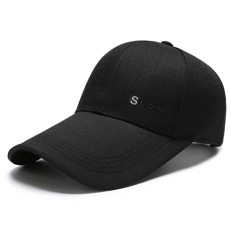 DIY бейсболка пожилым мужчинам тепло шерсть хлопок простой дизайн / A-149