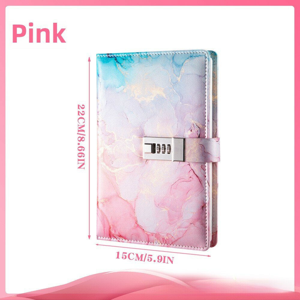 Книга паролей, с УФ-кодом, розовая, А5