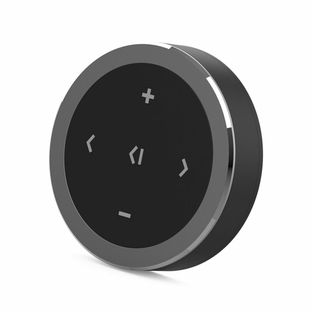 Пульт ДУ, Беспроводной автомобильный Bluetooth-пульт дистанционного управления на руле - серебристый