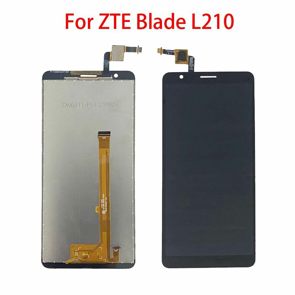 Дисплей для ZTE Blade L210 Дисплей для в сборе с тачскрином Чёрный