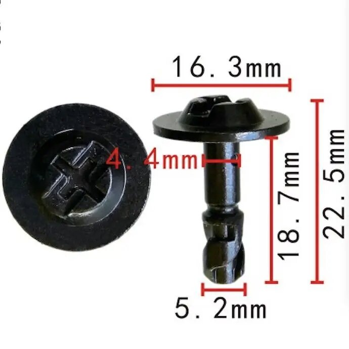 Worldgolden 10 шт. брызговик двигателя, набор винтов/гайек, подходит для BMW Audi VW 51718212148 , 8К 0805922 A 10pcs