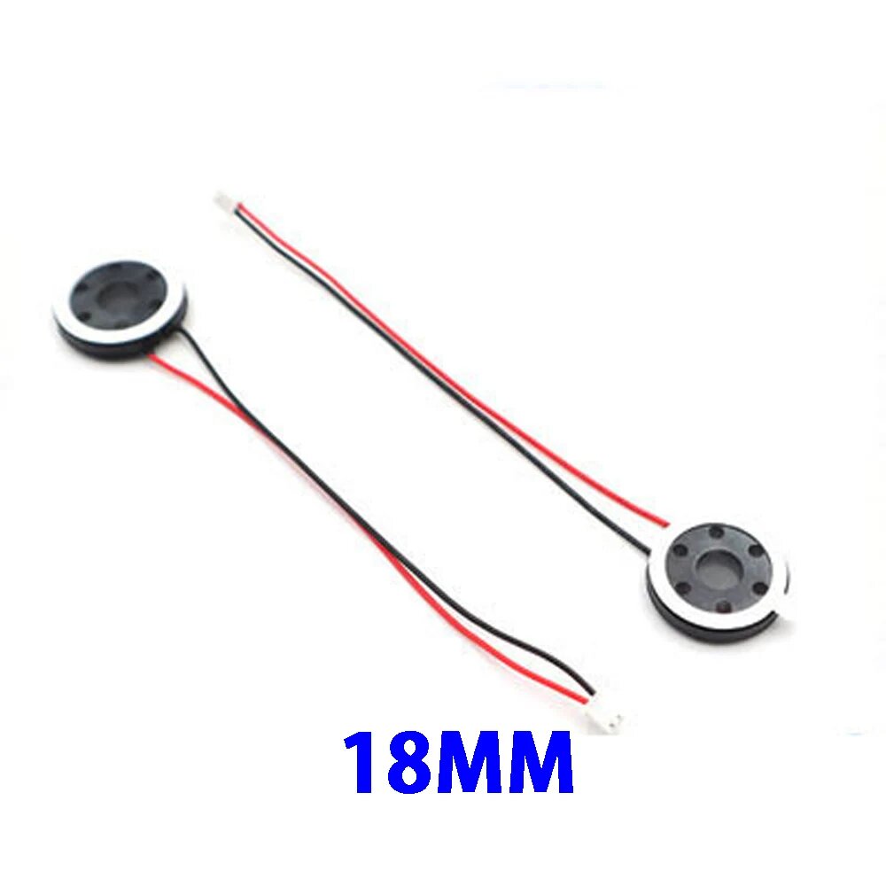 LAJQTAO Рупорный динамик 8 Ом 1 Вт 18MM 8R 1W 80MM