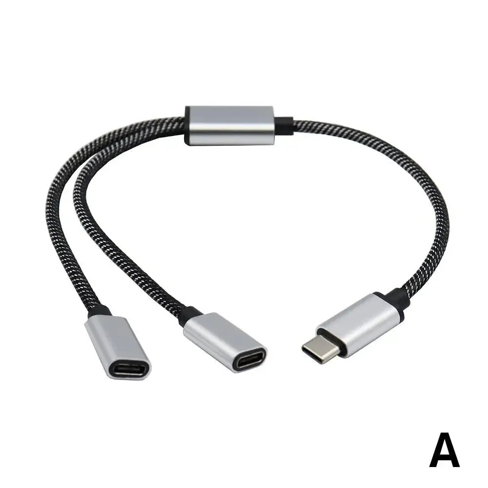USB C разветвитель CUJMH 2 IN1