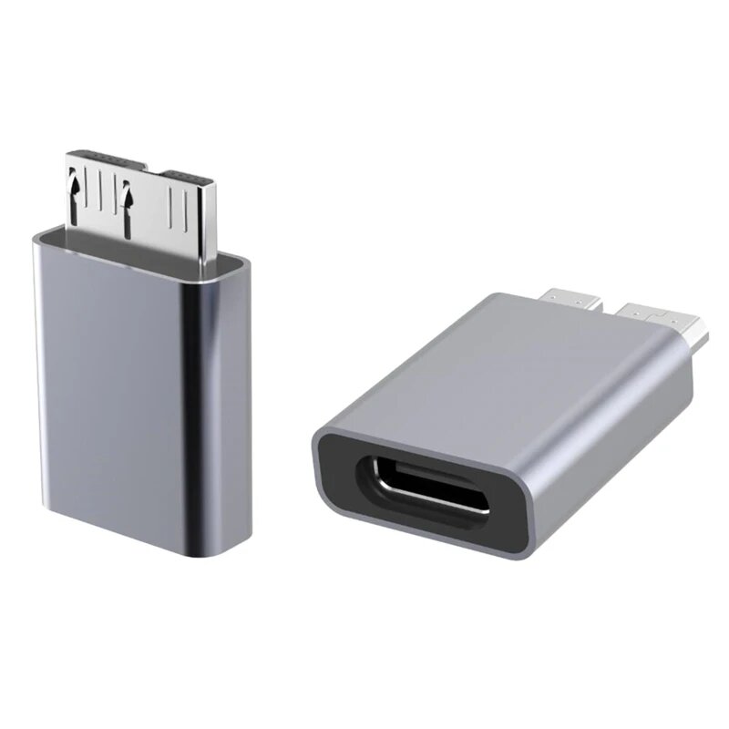 Переходник с USB C на Micro B USB 3,0 Тип C гнездо на Micro B штекер Быстрая зарядка USB Micro на Type C супер скорость для HDD