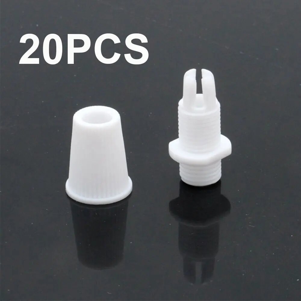 Фиксаторы проводов SLLAIED 007 черные 20 шт Белый, White