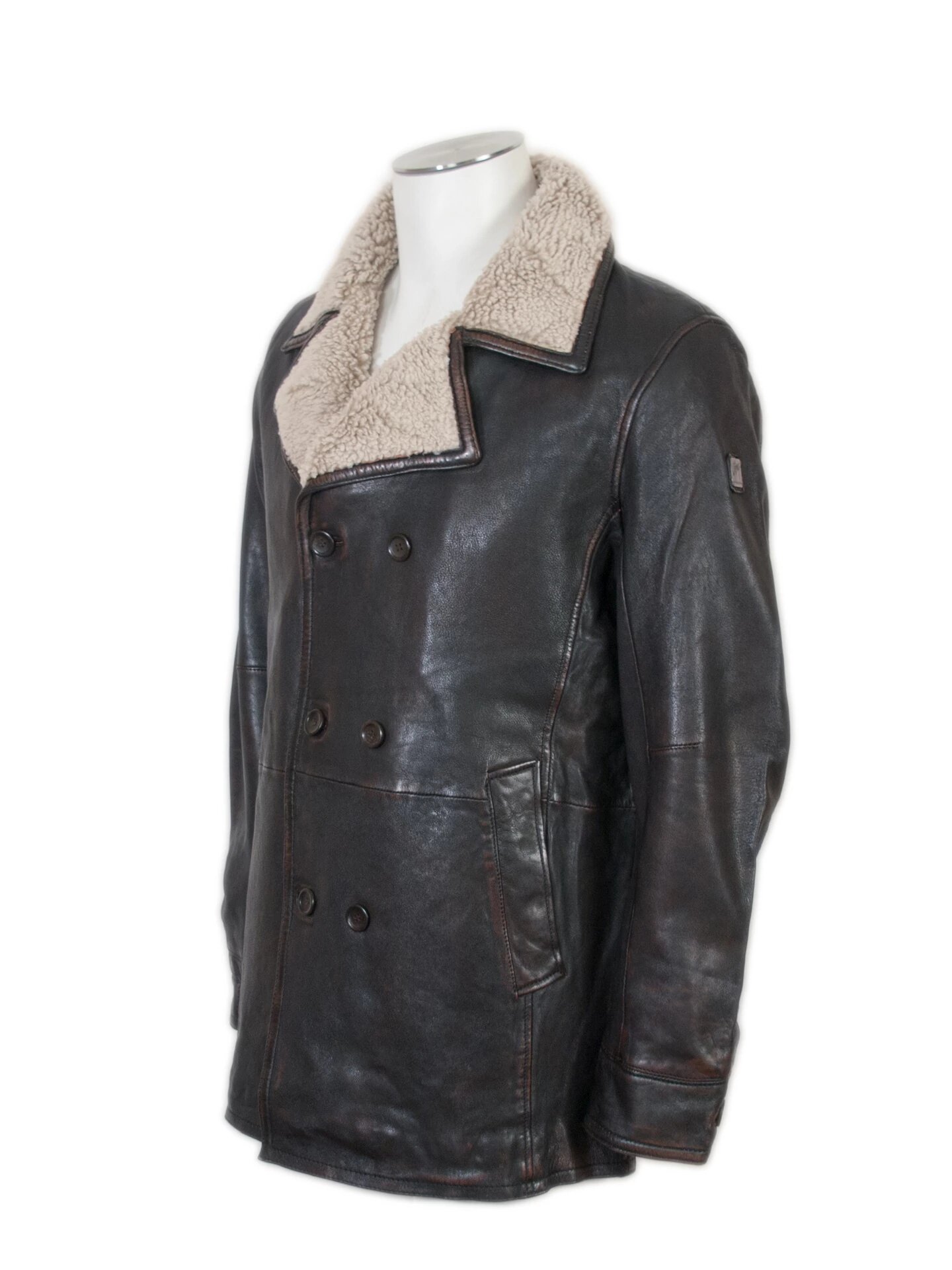 Куртка кожаная