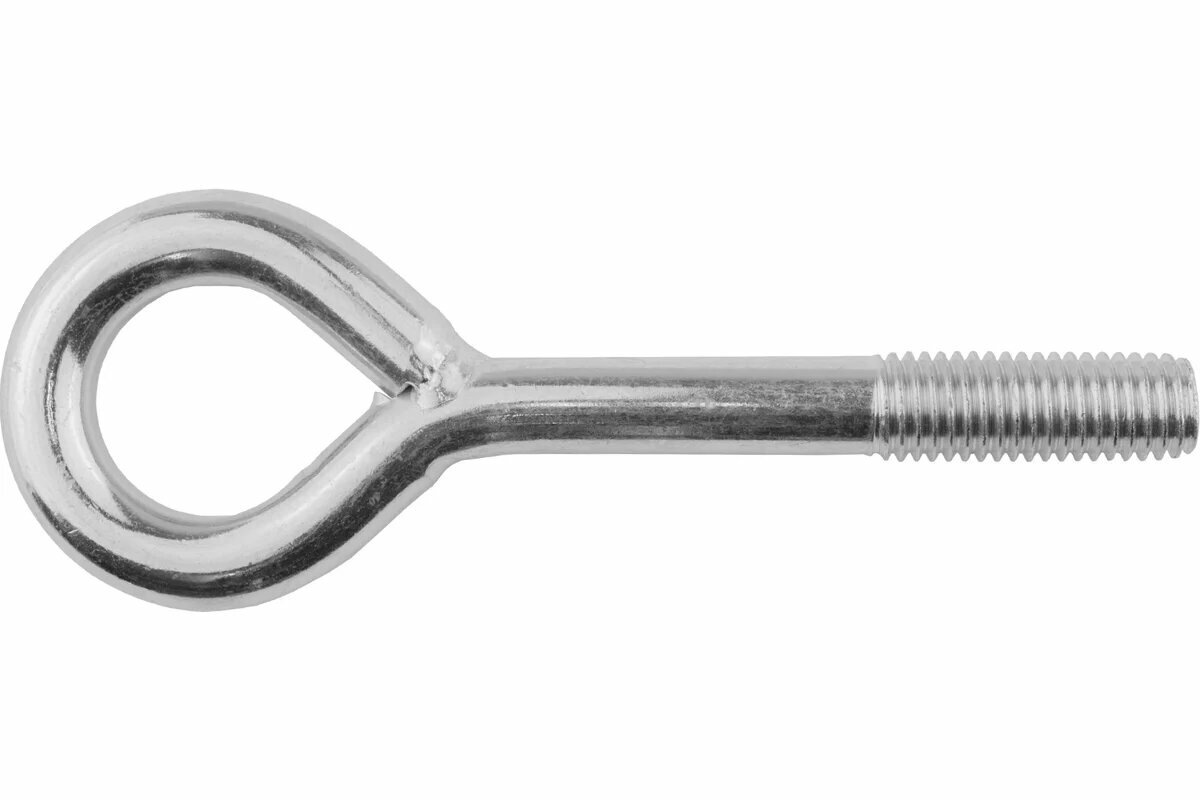 Европартнер Петля-винт М6x32x10 из нержавеющей стали, комплект 2 шт для мебели