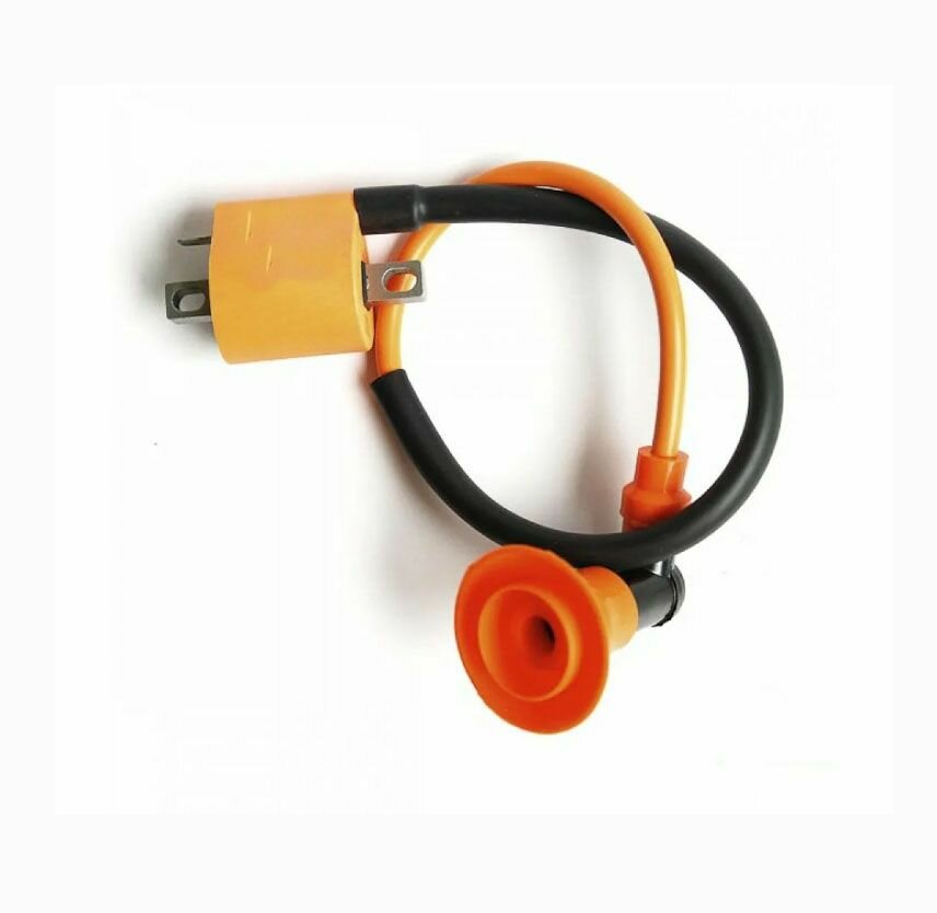 Катушка зажигания с высоковольтным проводом и колпачком Yamaha JOG50 (тюнинг)