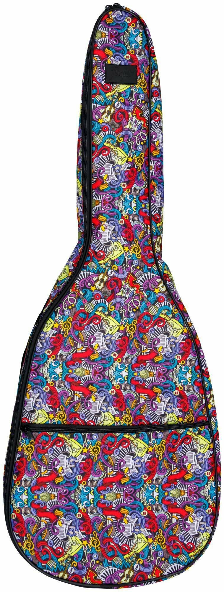 Чехол для гитары акустической FLIGHT FBG-2009 Graffiti