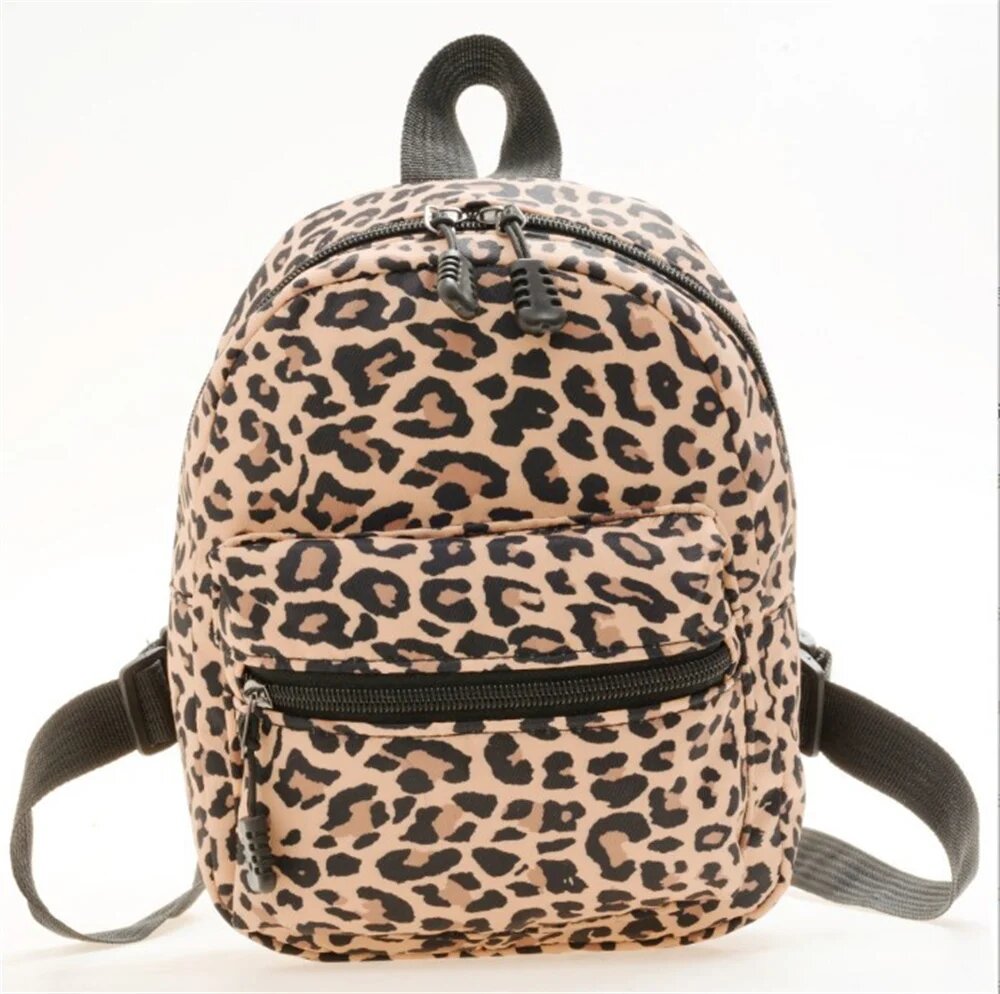 Мини-рюкзак leopard, дорожная сумка