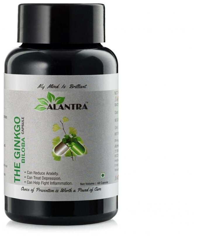 Гинкго Билоба чурна (капсулы) Алантра, 60 шт по 500 мг