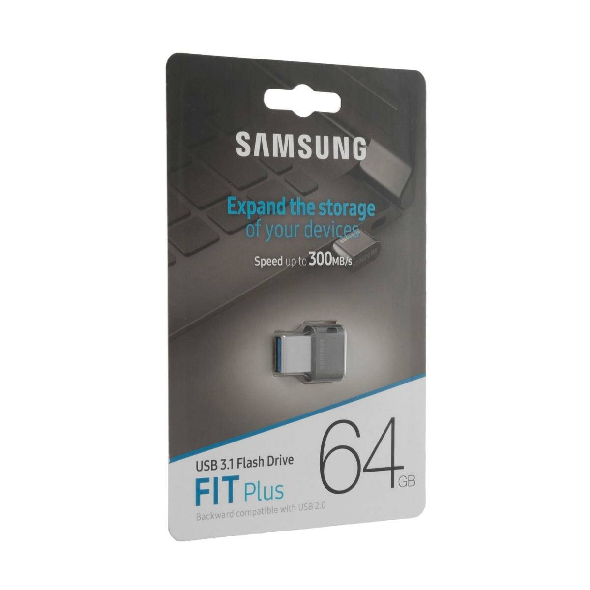 USB Flash накопители Samsung Флэш накопитель 64ГБ Samsung FIT Plus (MUF-64AB)