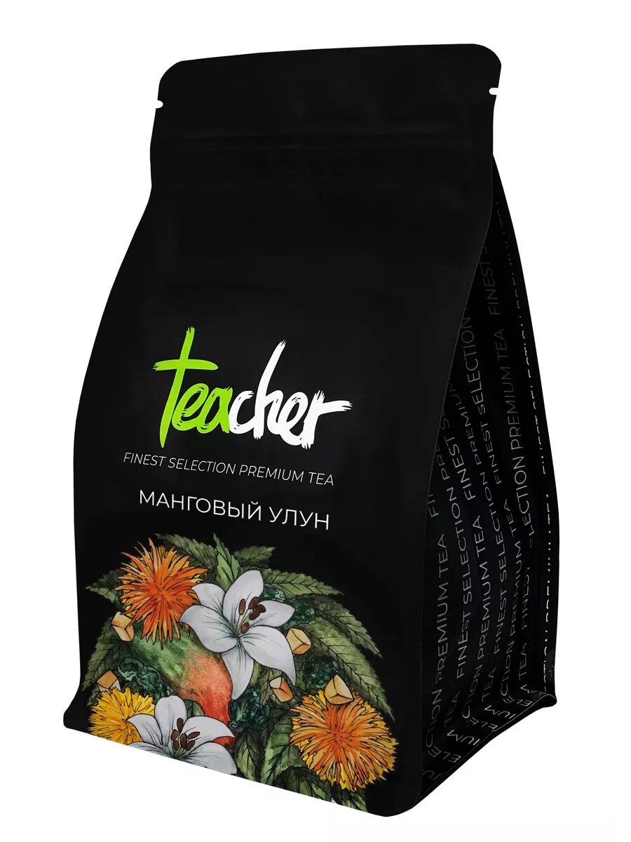 Чай TEACHER Манговый улун, 250 г пачка