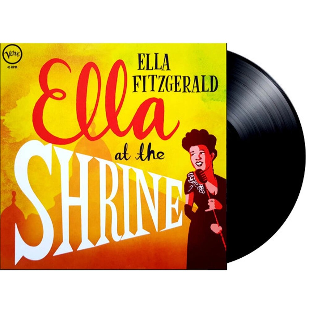 Виниловая пластинка FITZGERALD ELLA - ELLA AT THE SHRINE (LP Verve Records)