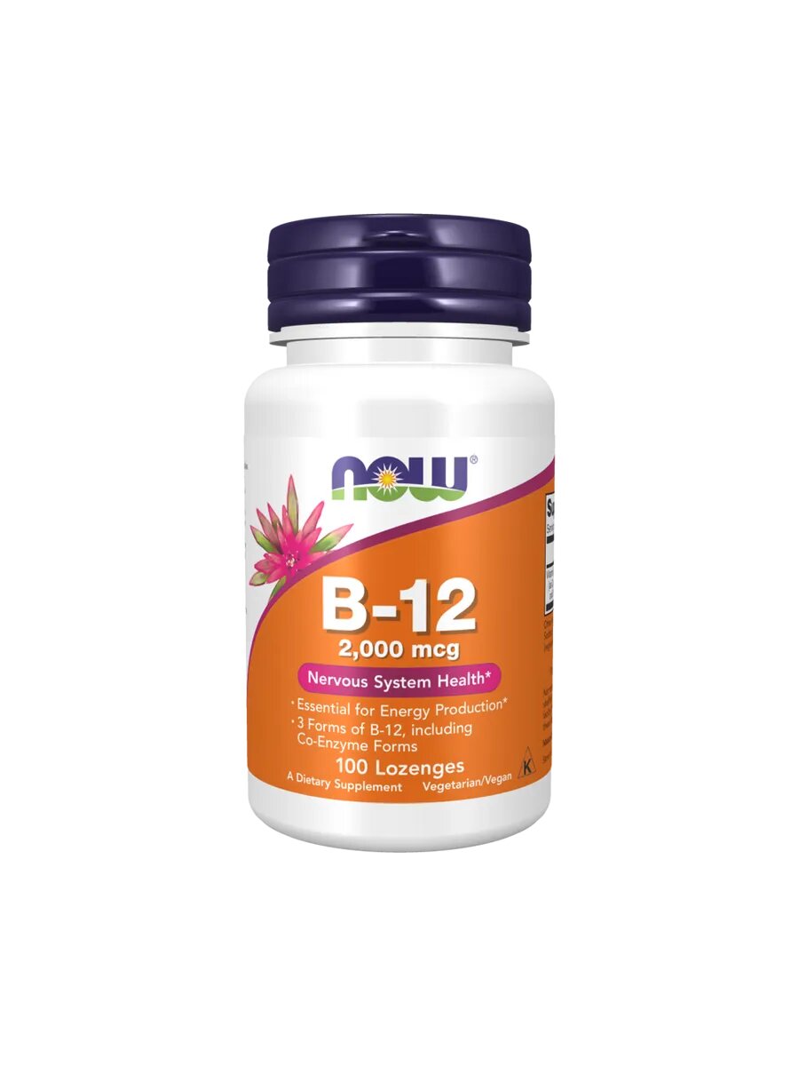 Витамин в12, фолиевая кислота в пастилках, 100 шт