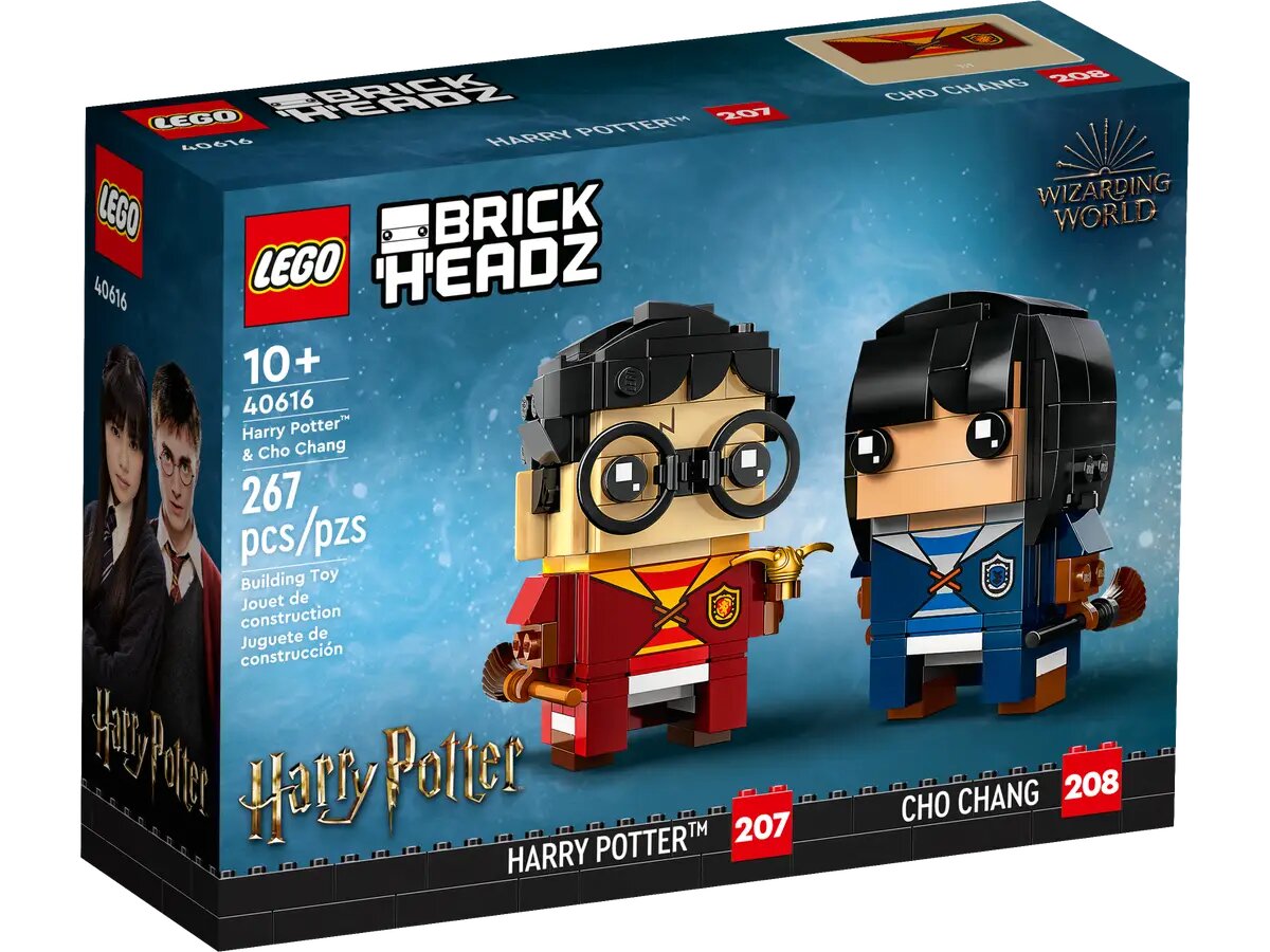 LEGO BrickHeadz 40616 Гарри Поттер и Чжоу Чанг (Harry Potter & Cho Chang)