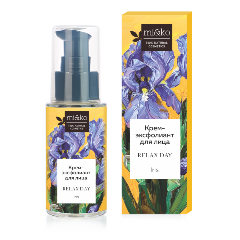 Mi&Ko Крем-эксфолиант Relax day Iris, 30 мл