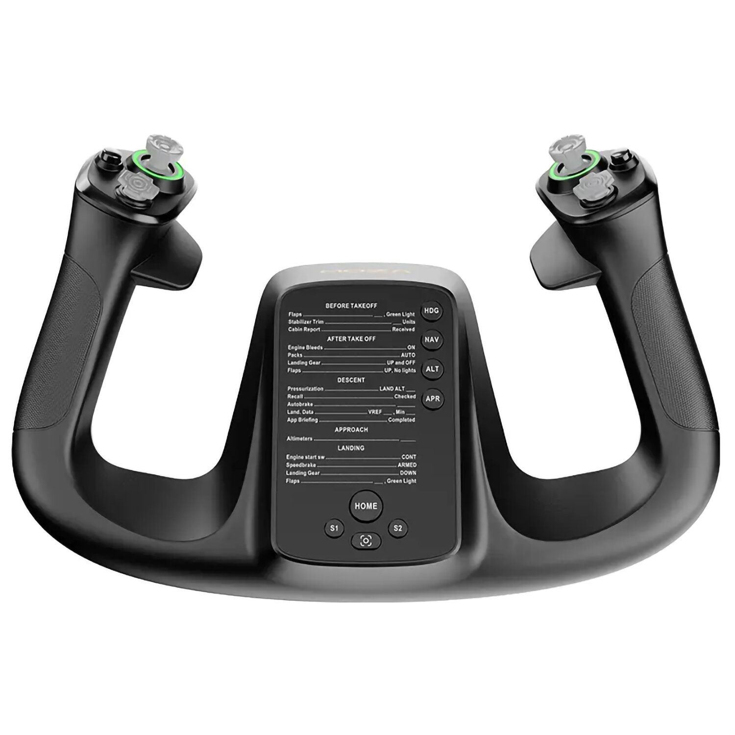 Игровой штурвал MOZA "MFY YOKE", беспроводной, RGB-подсветка, черный