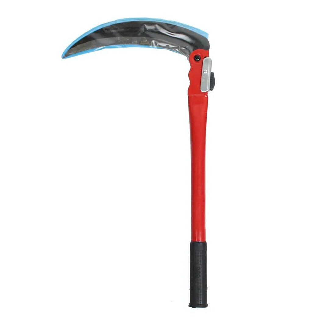 Серп садовый складной 9» (23 см), комбинированная ручка, металл/пластик, красный/черный