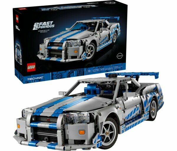 Конструктор LEGO Technic 42210 Nissan Skyline GT-R (R34) (Lego 42210)