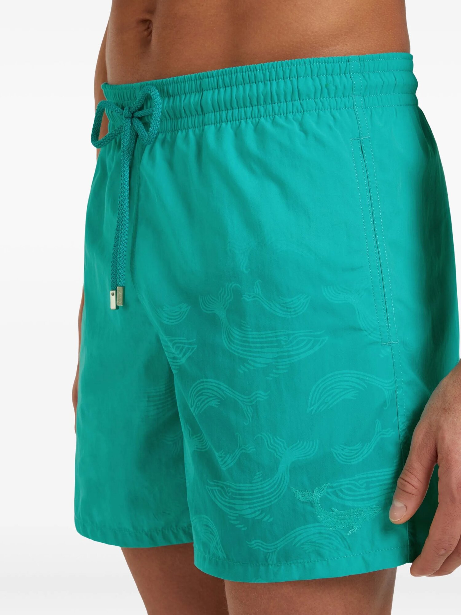Шорты для плавания Vilebrequin Drawstring swim shorts, размер 2XL, green — фото 1
