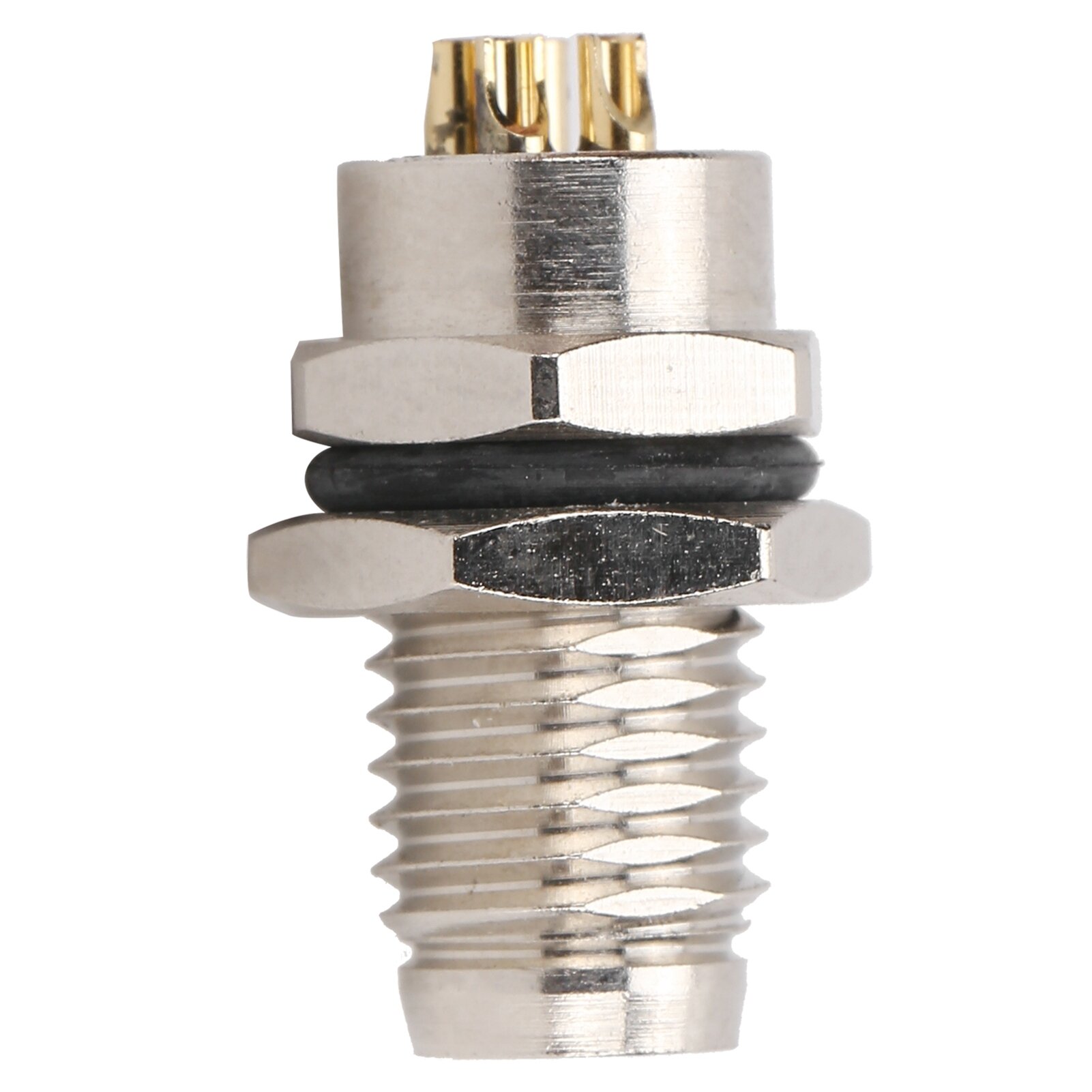 M8FP4 игольная гнездо 4PIN M8 разъем IP67 Задняя плата монтированная эпоксидная смоля