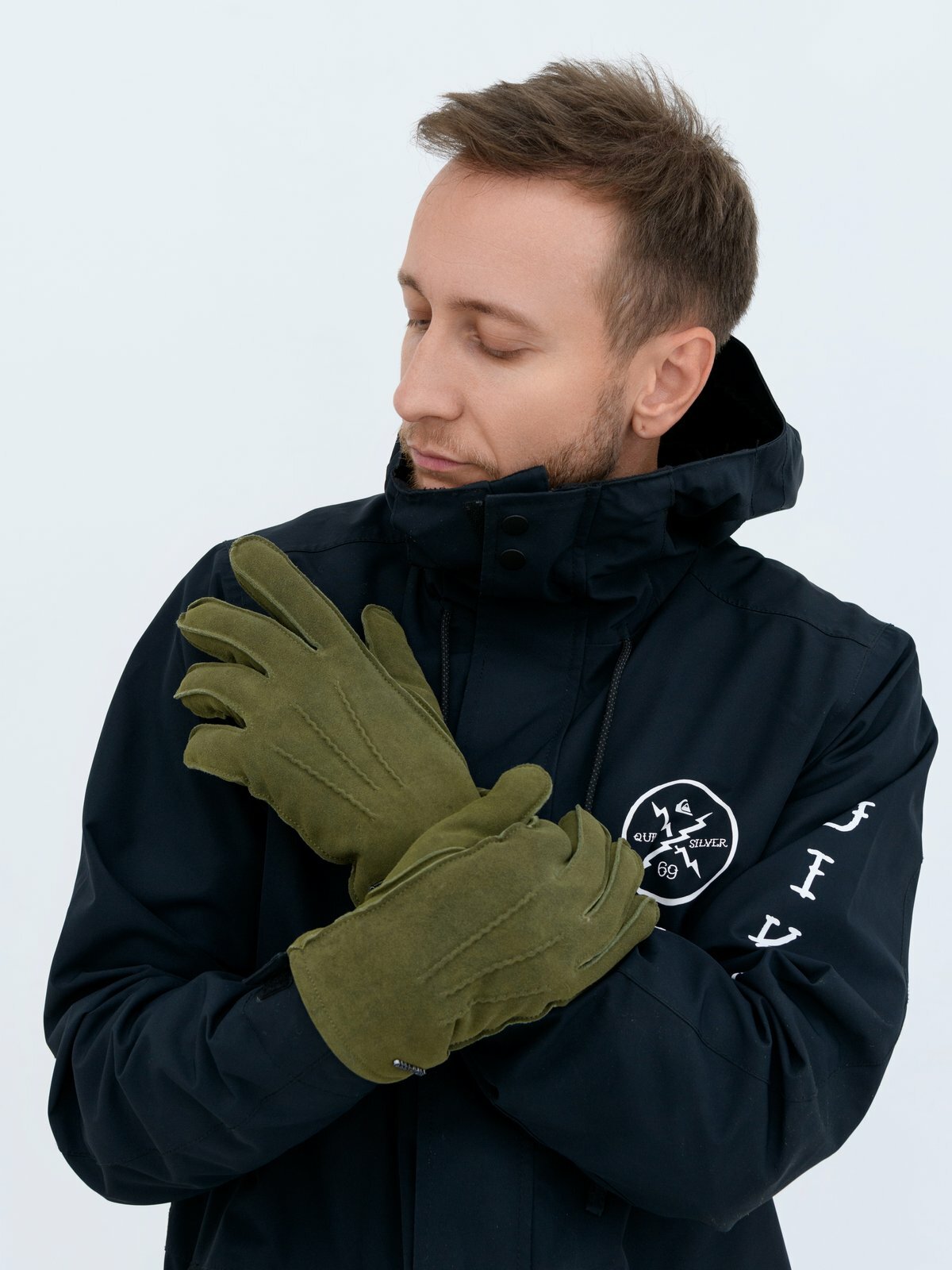 Перчатки Кожаные перчатки для мужчин