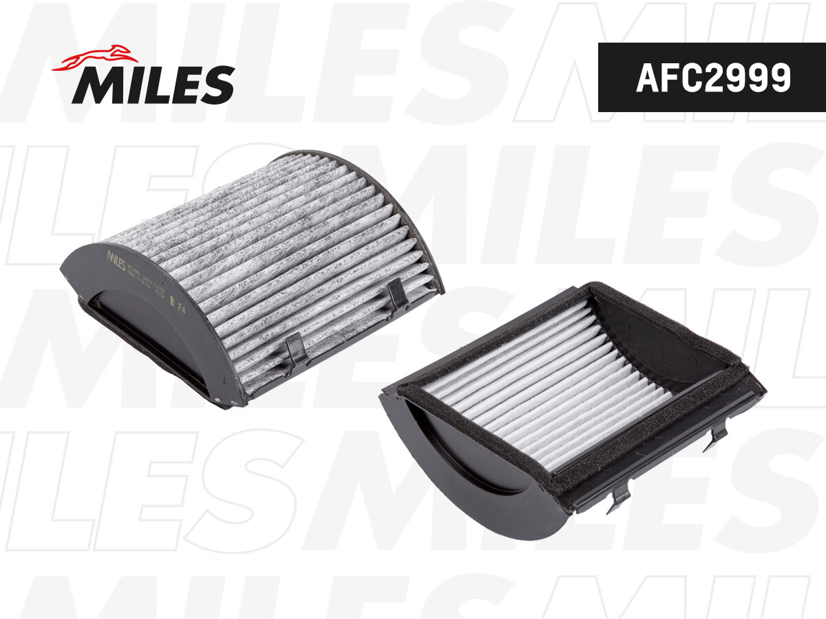 MILES Фильтр салона CHERY AMULET/FLAGCLOUD (A15) 01.03- 1.6 AFC2999