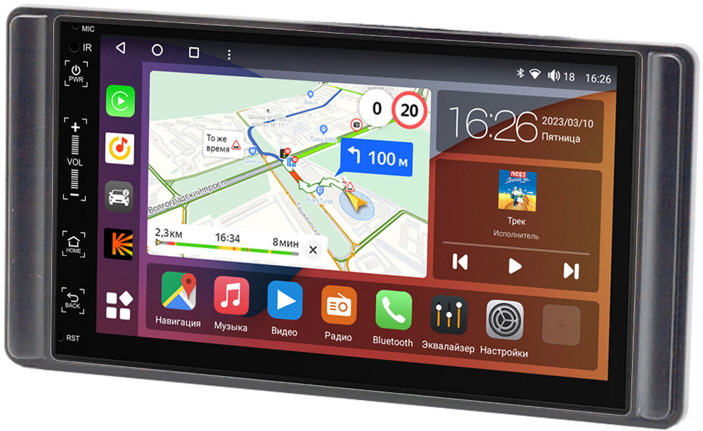 Штатная магнитола Great Wall Hover M2 2010-2014 Canbox H-Line 5513-RP-GWW5-246 Android 10 (4G-SIM, 4/64, DSP, IPS)