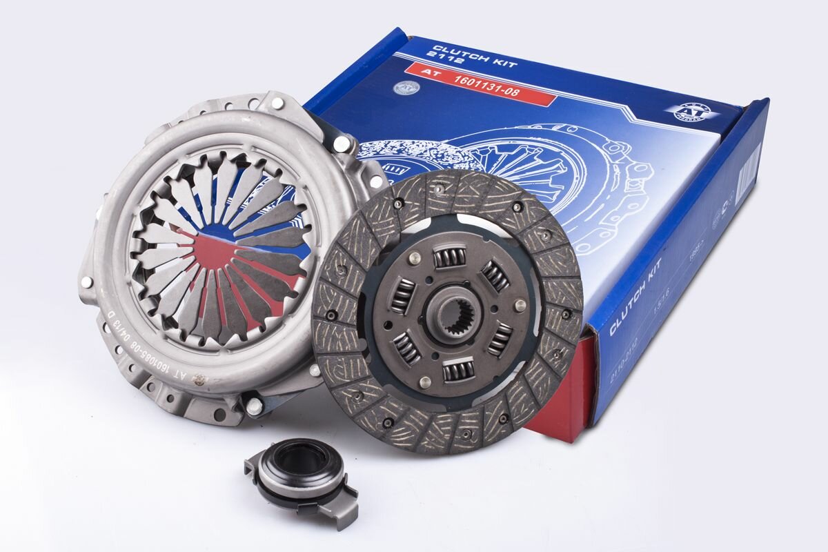 Комплект сцепления для автомобилей ВАЗ 2108,2109,21099 97-, 2113,2114,2115 03- арт. AT 1601131-08