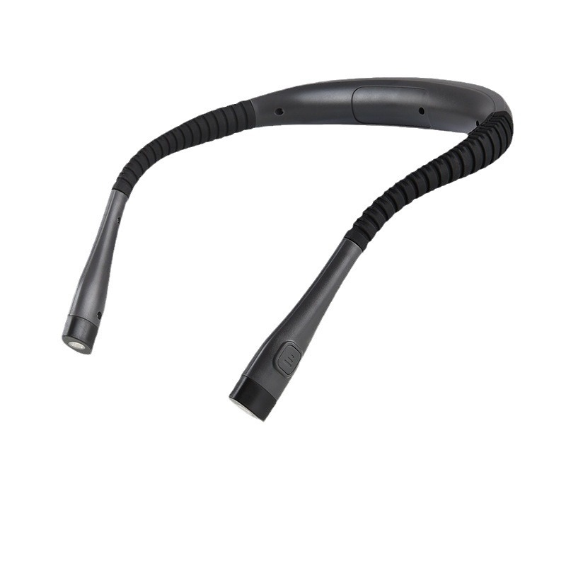 LED Lighting Neck Hanging Light LED Reading Light Night Reading Light USB Charging Tri Color Folding Double Headed Neck Hanging Hose Angle Adjustment Bedroom Outdoor Reading Light Black USB Type-C 2 SMD3030 Warm White 3000K 4000K 6000K Three Brightness