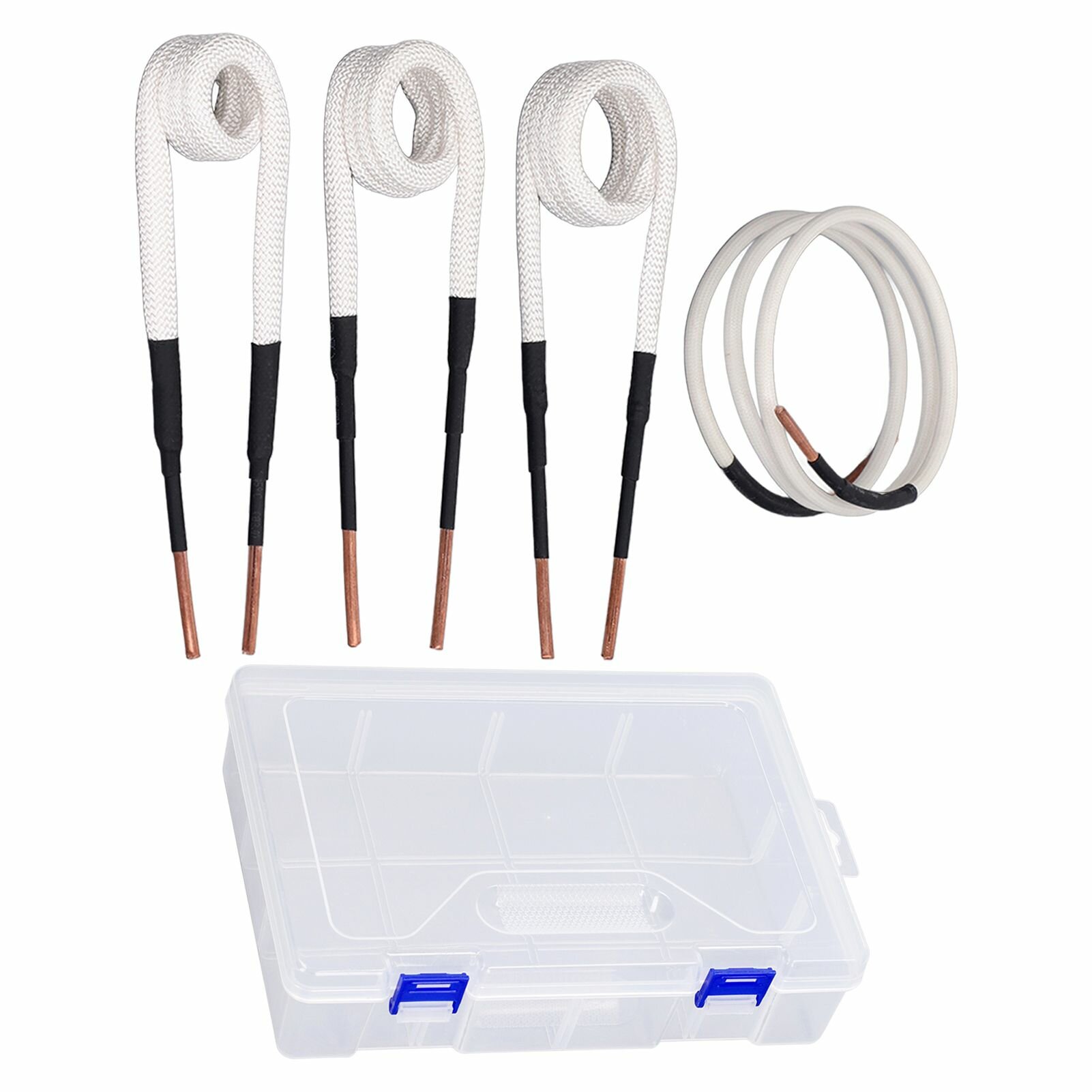 4 шт, катушки индукционного нагревателя, комплект индукционных катушек с латунным сердечником 3,0 мм для снятия гаек и болтов