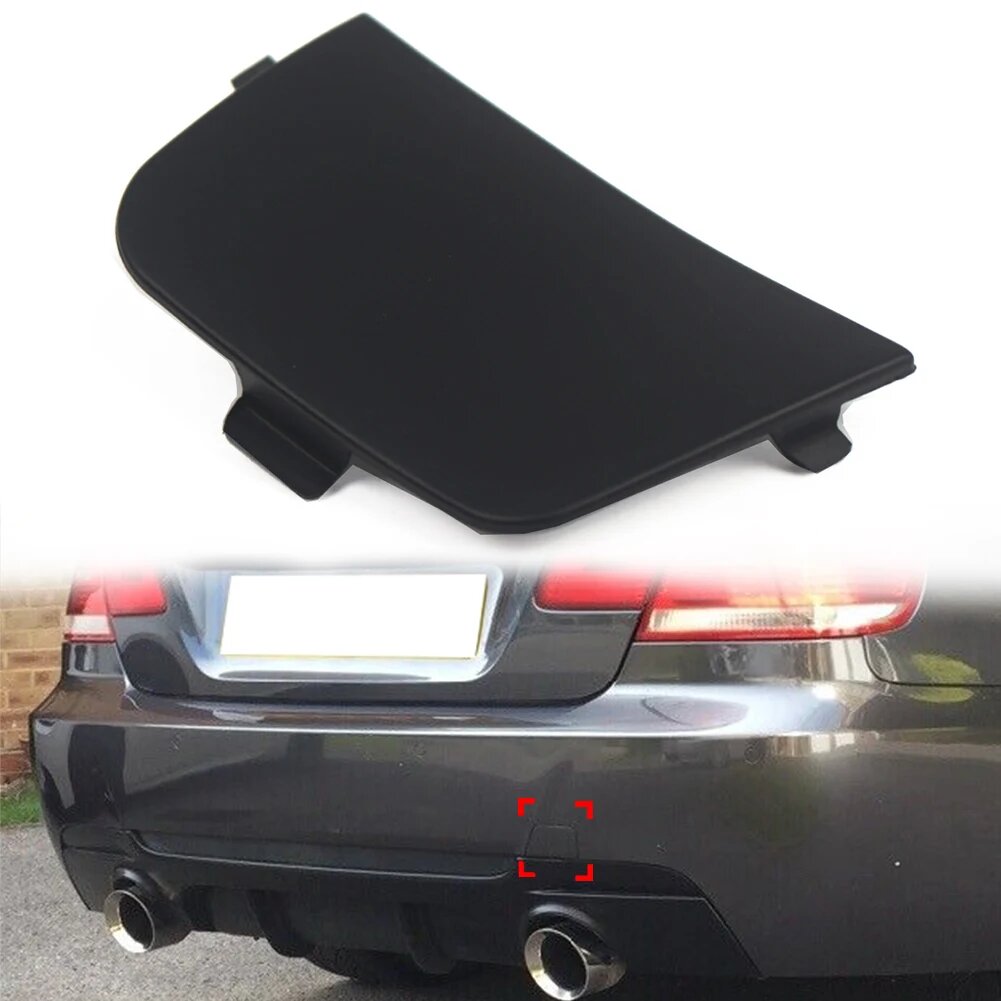 1 шт. автомобильный задний бампер из АБС-пластика, фаркоп, крышка с проушиной, неокрашенная для BMW 3 серии E92 E93 2007-2013, только для M-Sport, бампер