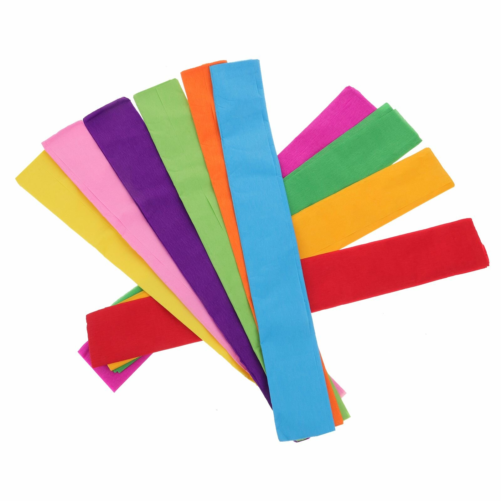 Набор из 10 цветных бумажных цветов для упаковки подарков и декора