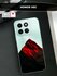 Чехол на Honor X6c / Хонор X6c с принтом Красная гора 2, прозрачный