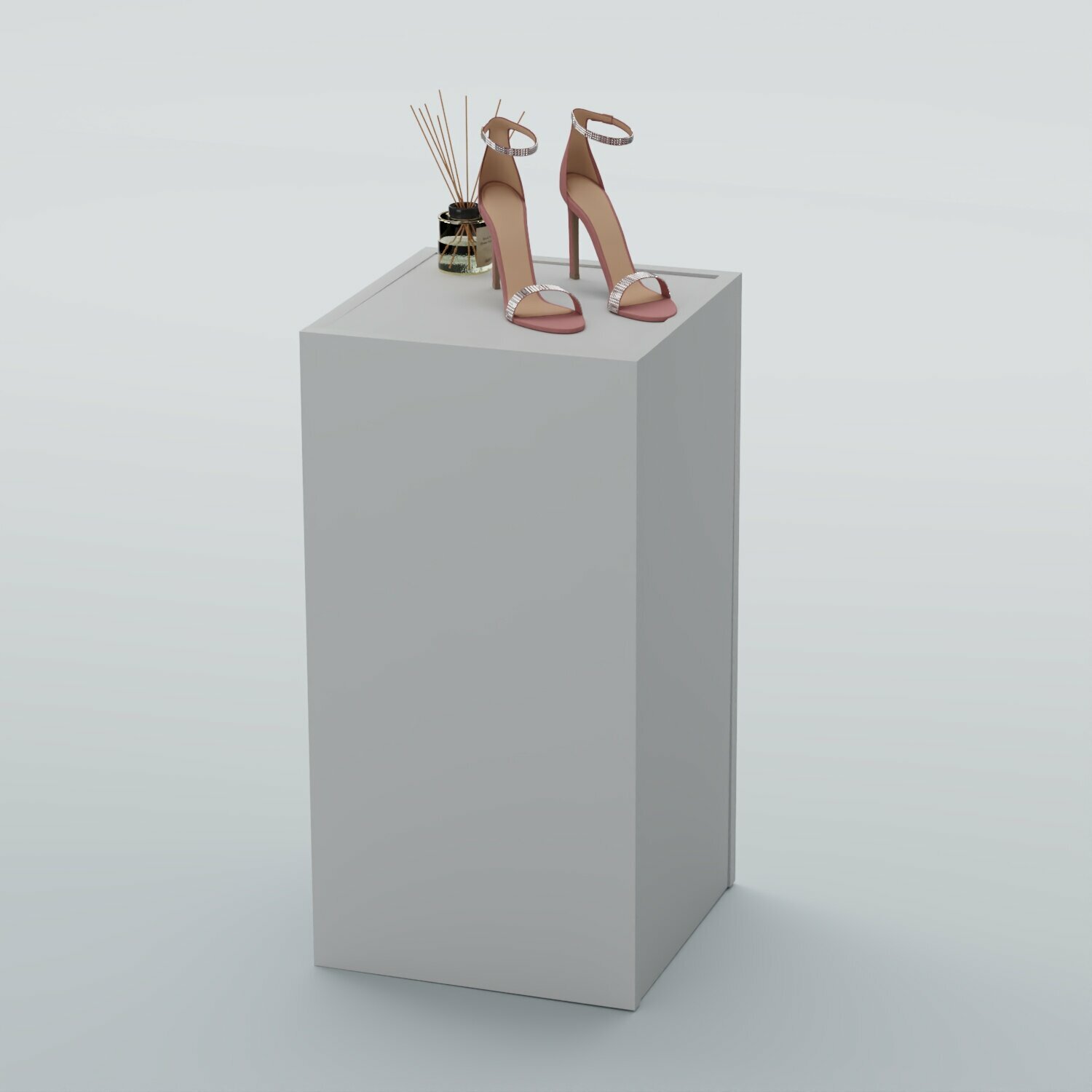 Демо-стенд Ступень №2, Серый. Производство товара - компания ТОБ.