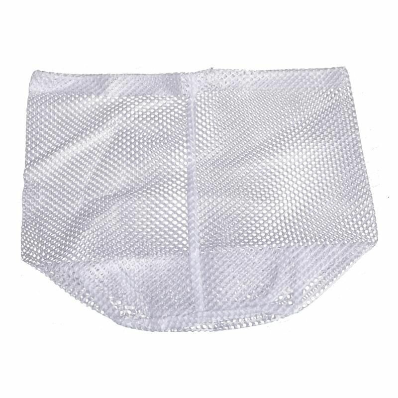 Сетчатый мешок для стирки с усиленным шнурком, - 50x60 - Грубая сетка