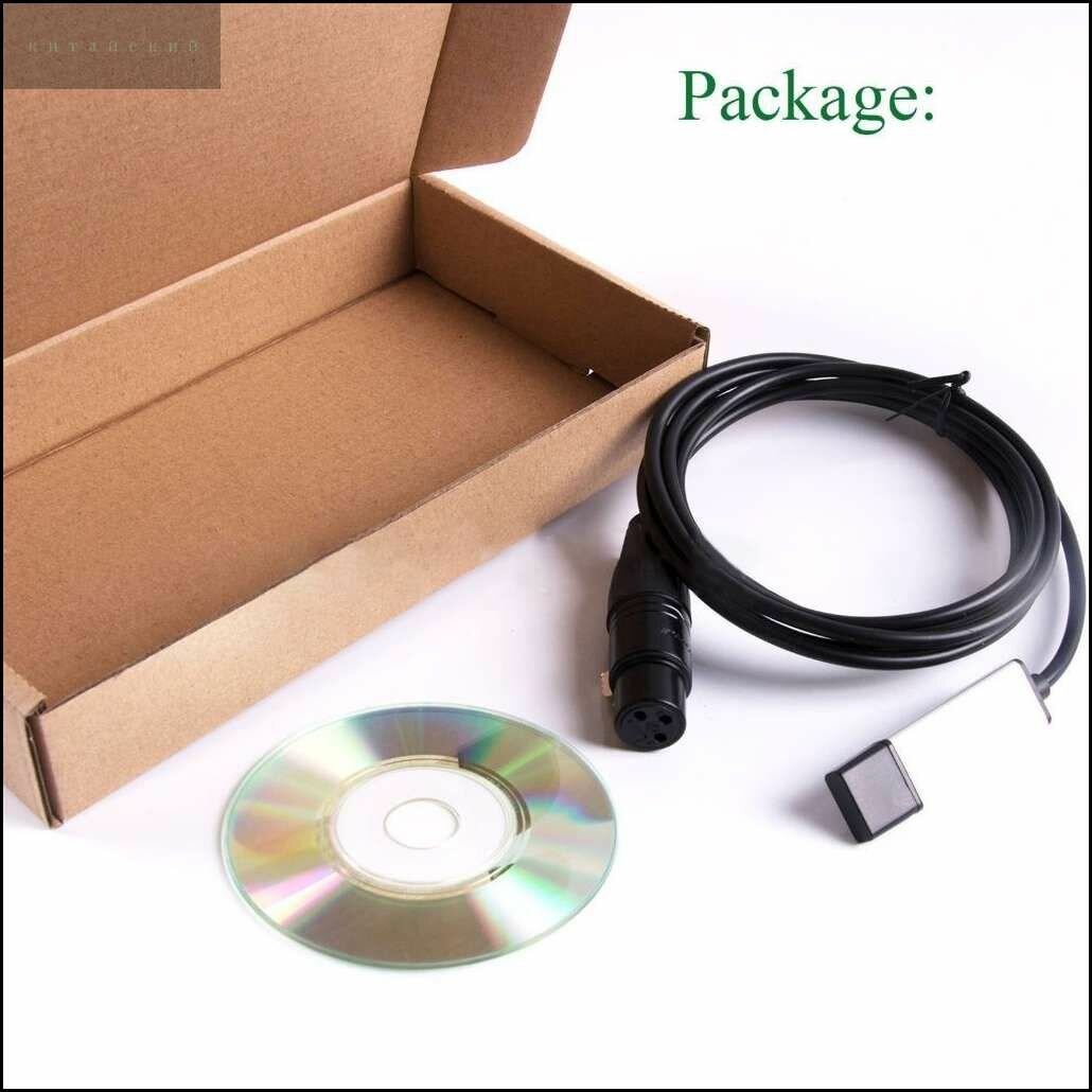 Контроллер сценического освещения DMX512 USB, 180 см