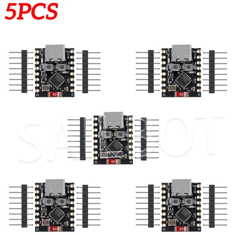 ESP32-C3 плата разработки, 5шт, C3-No-welding