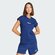 Футболка adidas Essentials, размер M INT, темно-синий/белый