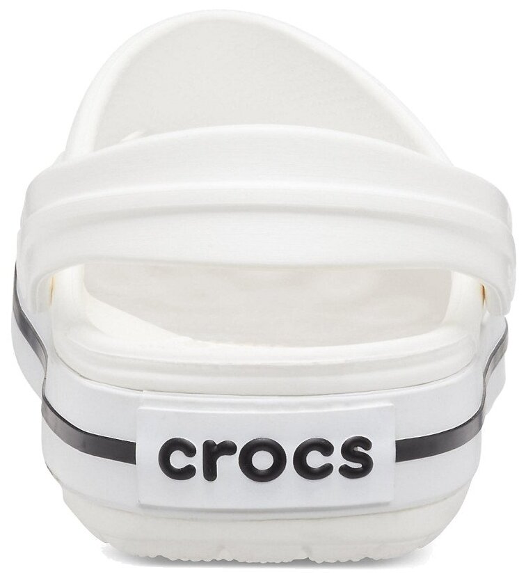Сабо Crocs Crocband Clog, размер M9W11 US, белый — фото 1