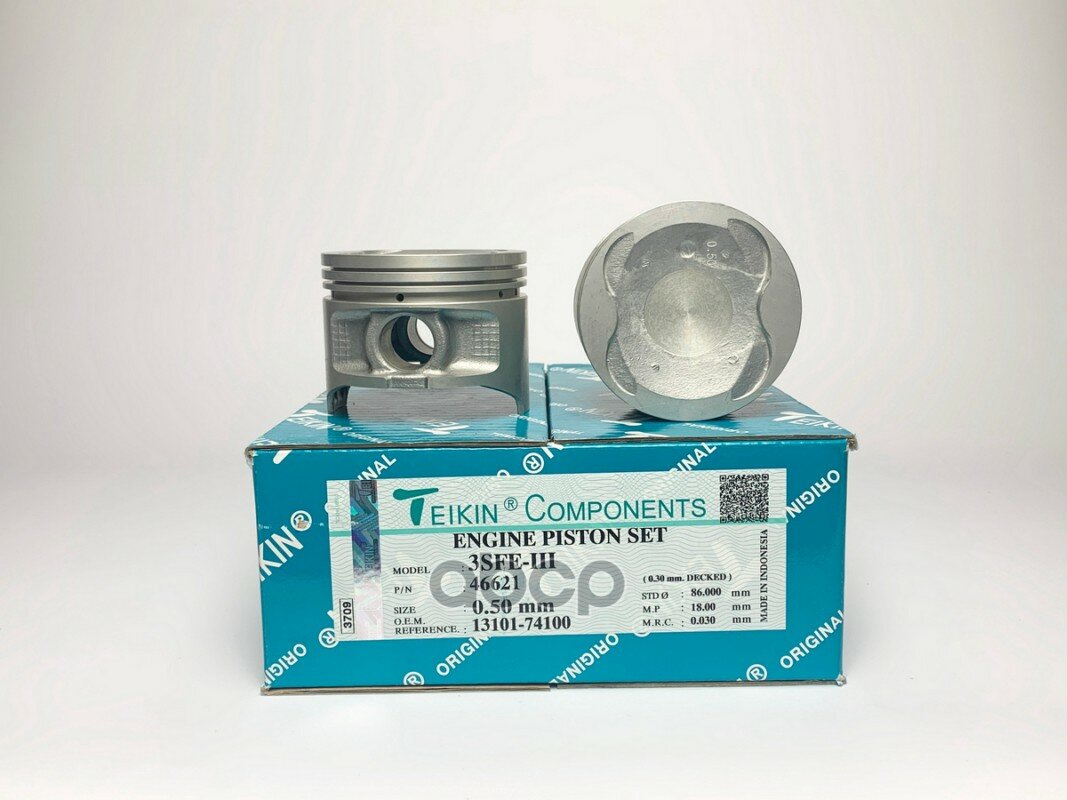 К-кт поршней! 0.50 (4 шт.) Toyota Corolla/Carina 2.0 3SFE 86-98 TEIKIN арт. 46621050