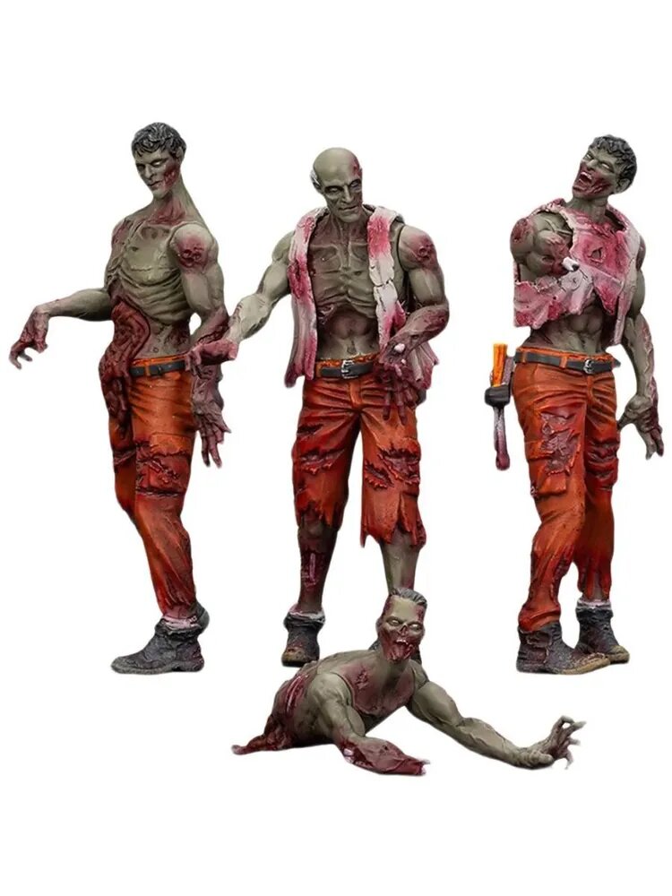 Подвижная фигурка 1/25 JOYTOY Dark Source Zombie Figure Mechanic Team, Игры для персонажей Коллекция подарков на день рождения
